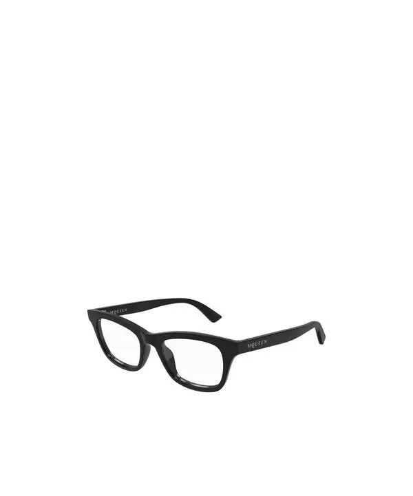 Alexander McQueen Square Frame Eyewear - Anthracite