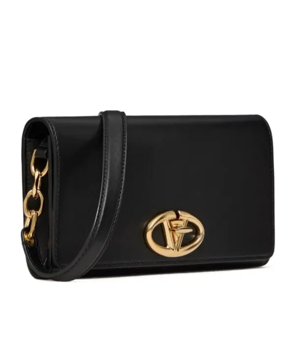 Valentino Garavani Vlogo Signature Foldover Crossbody Bag