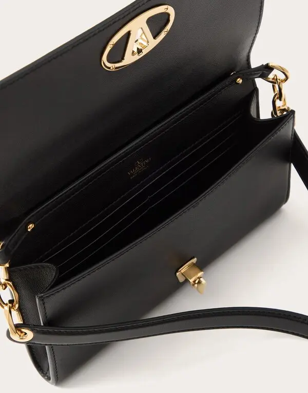 Valentino Garavani Vlogo Signature Foldover Crossbody Bag