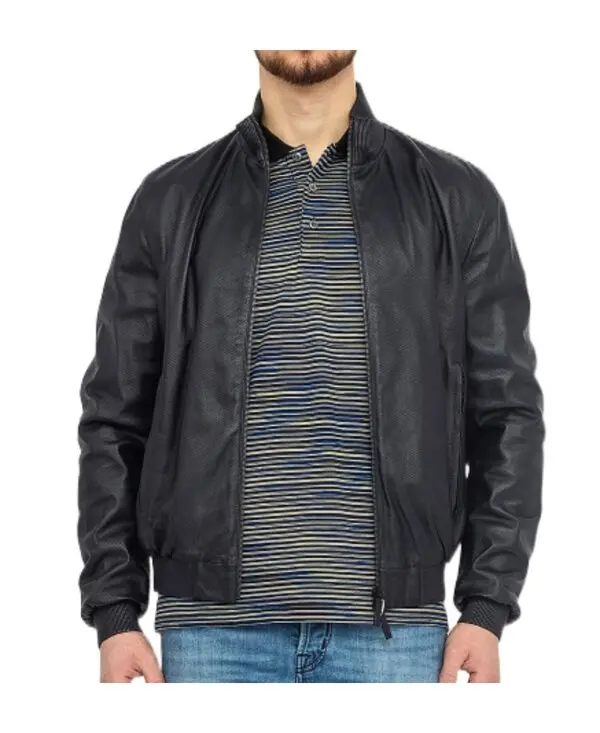 Emporio Armani Logo Casual Bomber Jacket