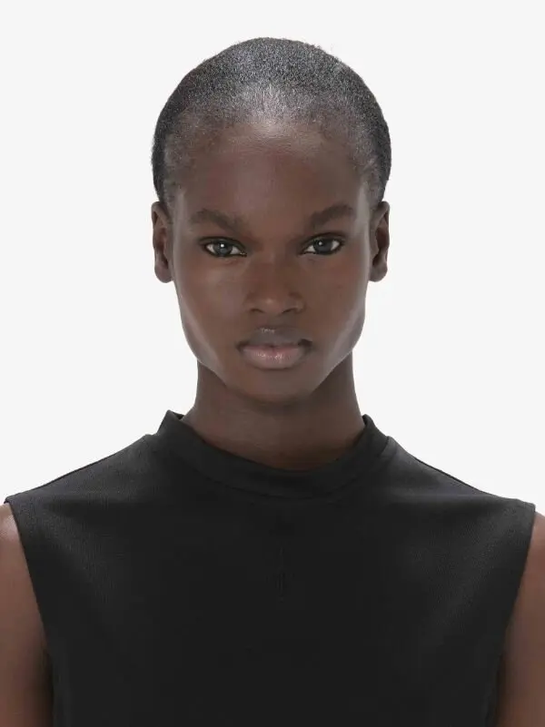J.W.ANDERSON Logo-embroidered Round Neck Tank Top
