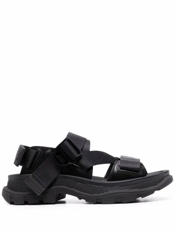 Alexander McQueen Tread Strapped Sandals