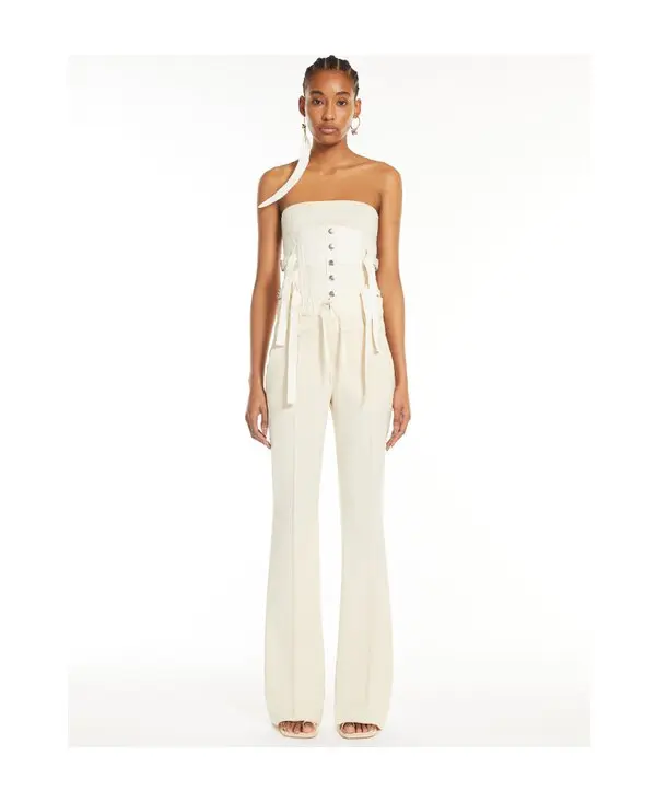 Sportmax Flared Drawstring Pants