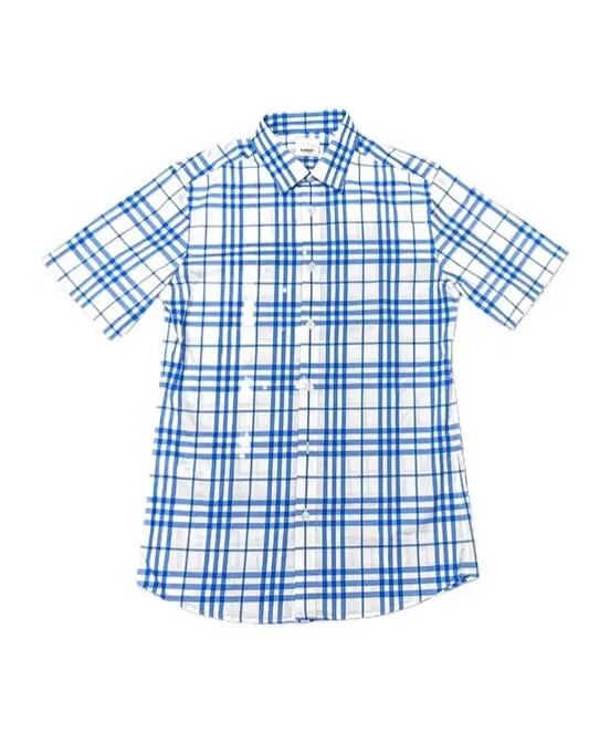 Burberry Plaid Short Sleeve Shirt