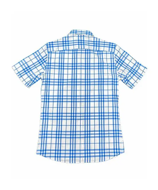 Burberry Plaid Short Sleeve Shirt