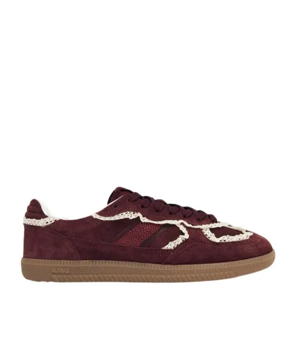 ALOHAS Crochet Detail Low-top Sneakers - Crochet Wine