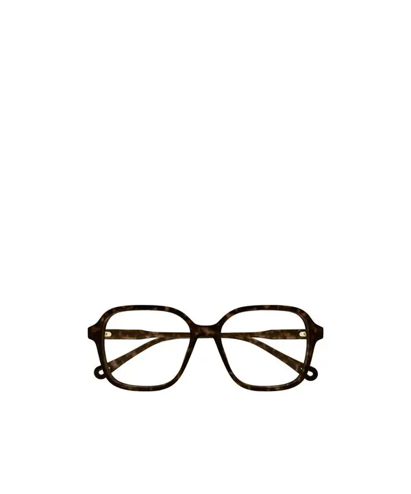 Chloé Eyewear Square Optical Glasses - Brown