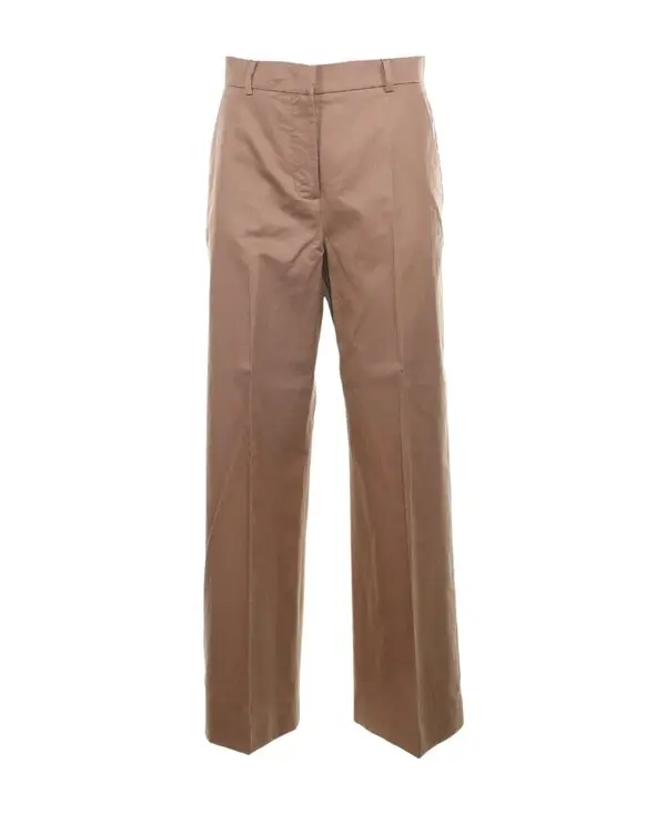 Max Mara High Waist Logo Casual Pants