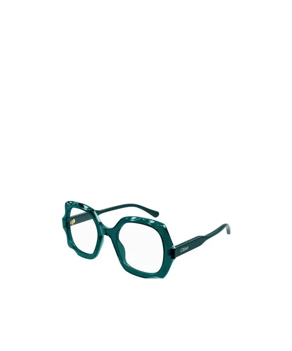 Chloé Eyewear Geometric Frame Full Rim Eyeglasses