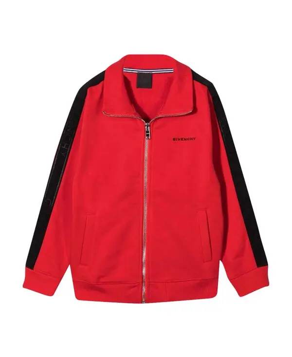 Givenchy Logo Casual Zip-up Coat