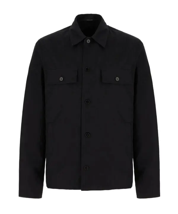 Gucci Gg Cotton Canvas Jacket - Black