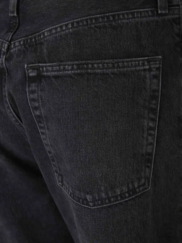 AGOLDE Kelly High Waisted Straight Leg Jeans - Black
