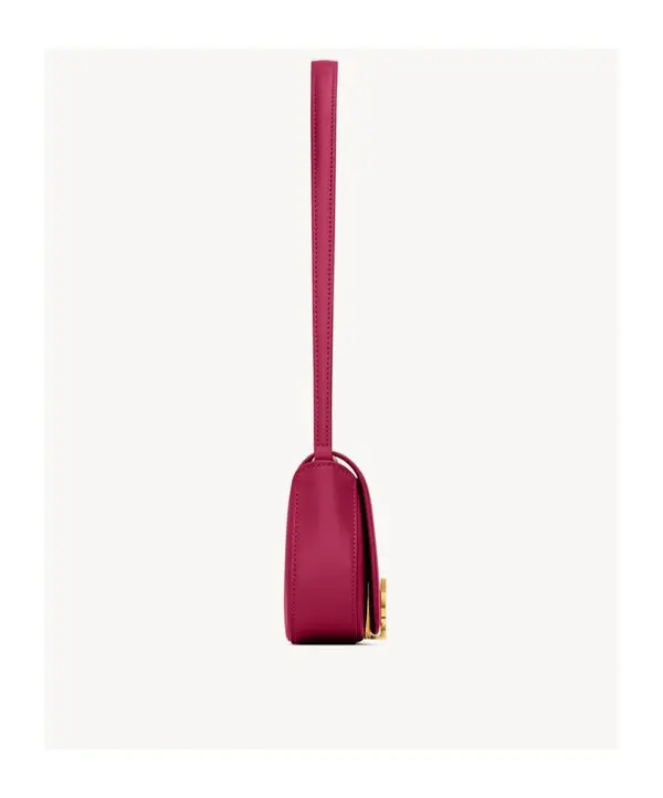 Saint Laurent Voltaire Mini Shoulder Bag - Raspberry Pink