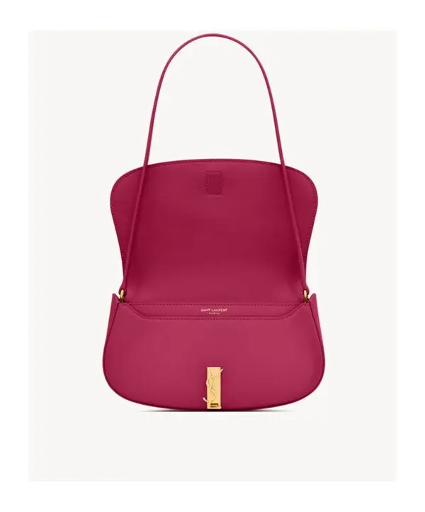 Saint Laurent Voltaire Mini Shoulder Bag - Raspberry Pink