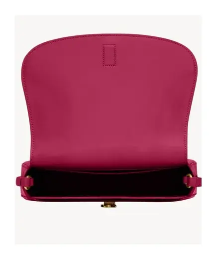 Saint Laurent Voltaire Mini Shoulder Bag - Raspberry Pink