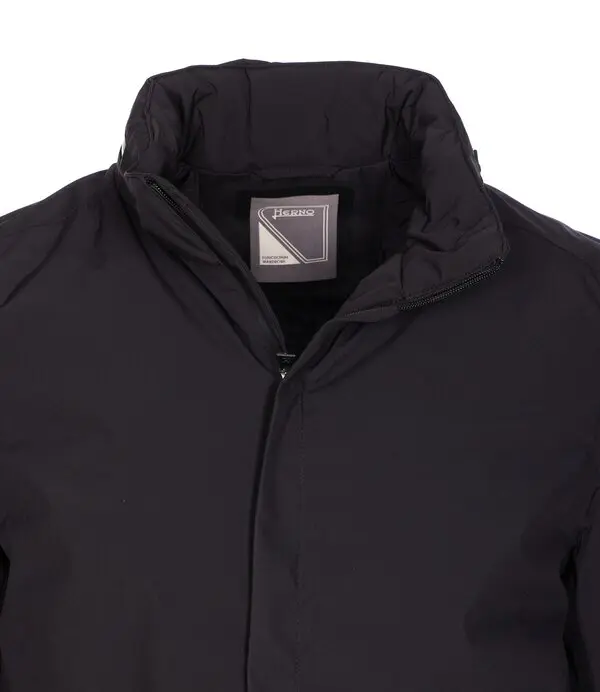 Herno Zip-fastening Padded Coat - Black