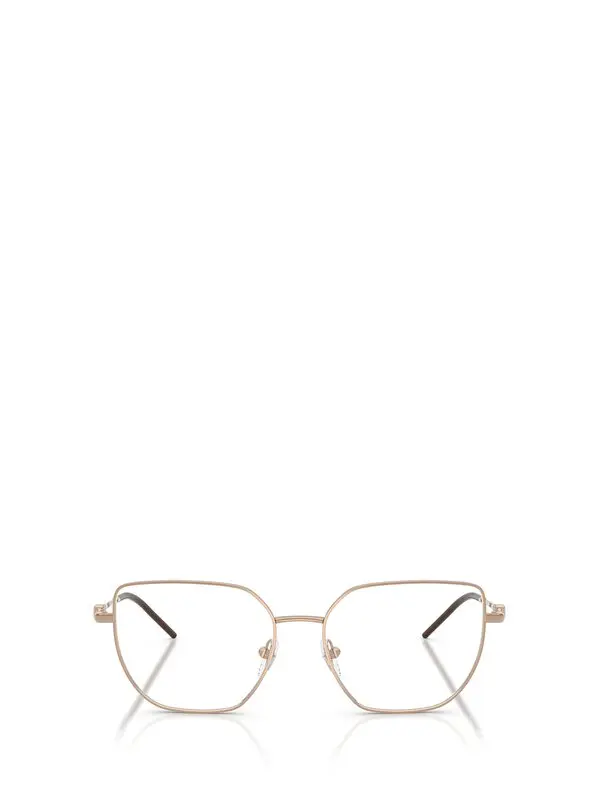 Emporio Armani Irregular Frame Eyeglasses - Nude