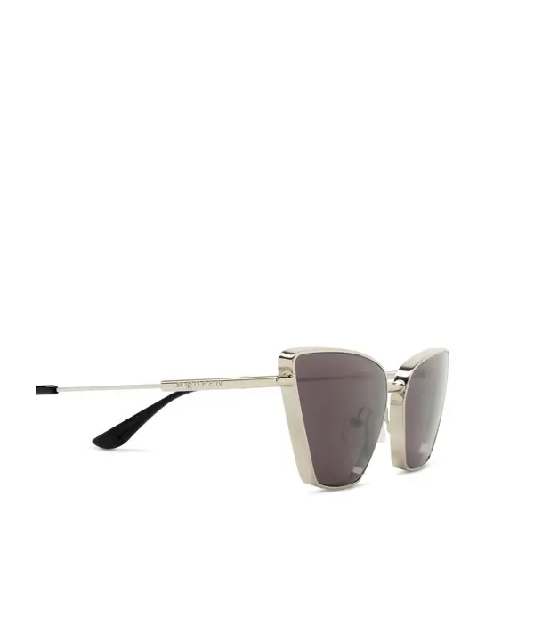 Alexander McQueen Cat Eye Frame Sunglasses - Black