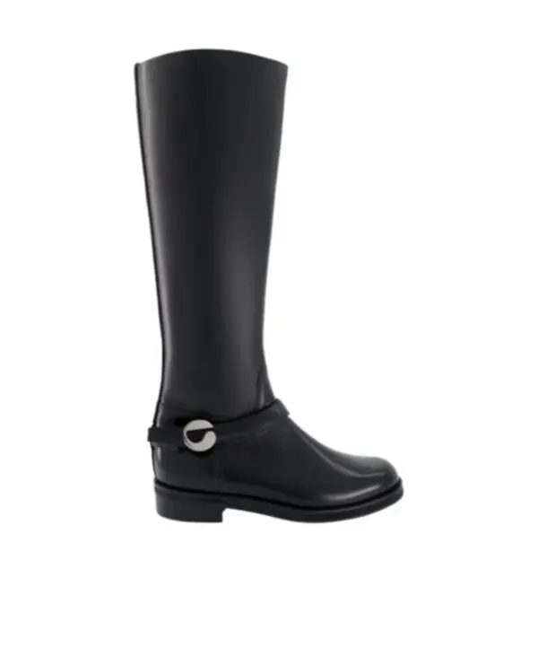 Coperni Belt Cavalier Boots - Black