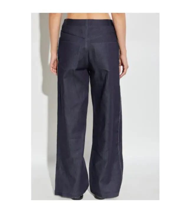 Marni Cotton Trousers - Navy