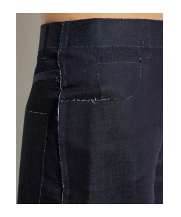 Marni Cotton Trousers - Navy