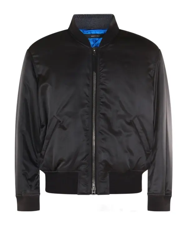 TOM FORD Long Sleeve Zip-up Bomber Jacket - No
