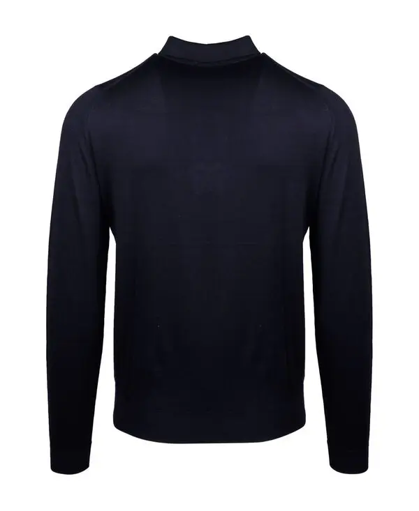 John Smedley Bradwell Long-sleeve Polo Shirt