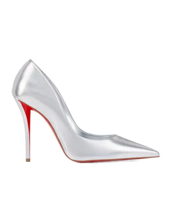 CHRISTIAN LOUBOUTIN Miss Z Pumps - Silver