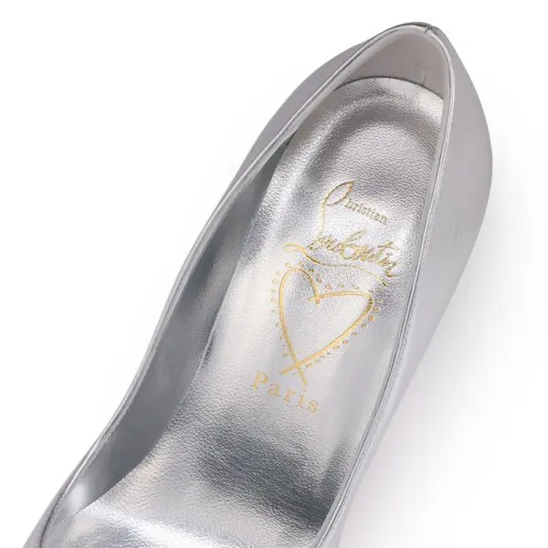 CHRISTIAN LOUBOUTIN Miss Z Pumps - Silver