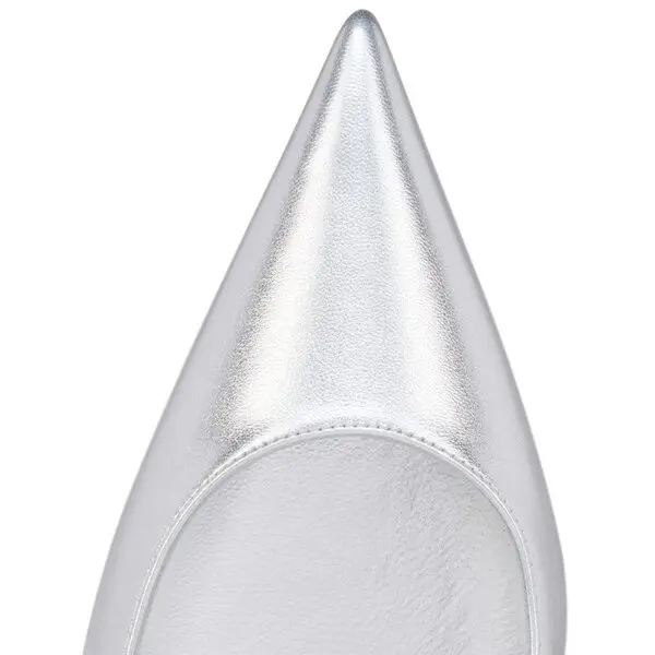 CHRISTIAN LOUBOUTIN Miss Z Pumps - Silver