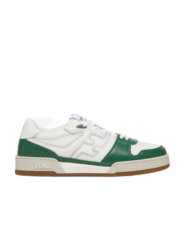 Fendi Match Low-top Sneakers - White