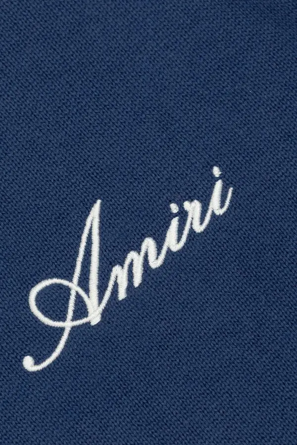 Amiri V-neck Embroidered Sweater