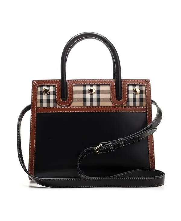 Burberry Vintage Check Mini Tote Bag