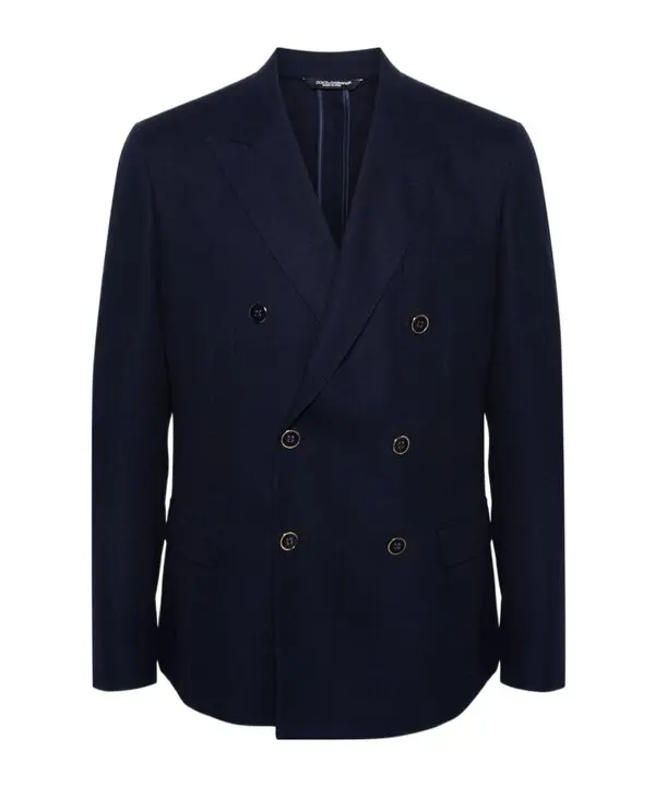 Dolce & Gabbana Dolce Gabbana Double-breasted Long-sleeved Blazer