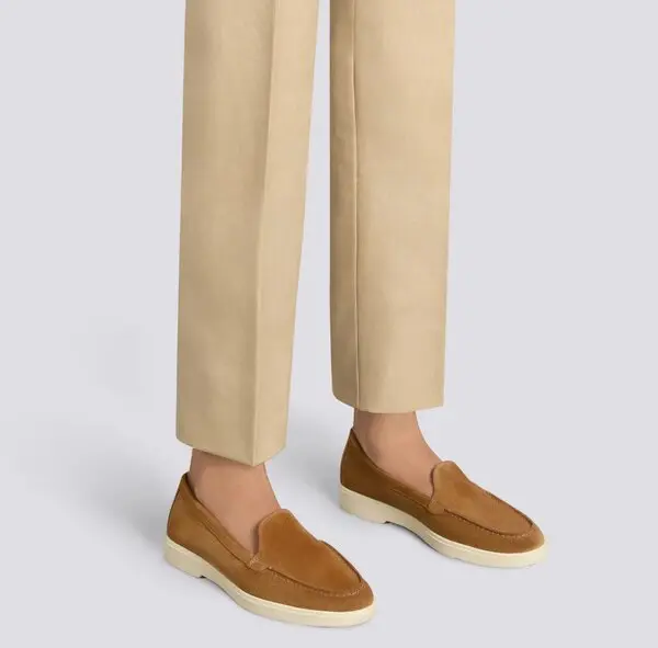 Santoni Yalta Loafers - Light Brown