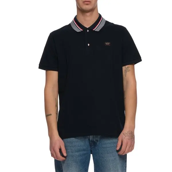 Paul & Shark Save The Seas Polo Shirt - Black