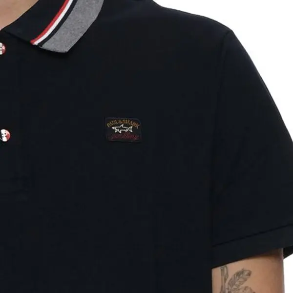 Paul & Shark Save The Seas Polo Shirt - Black