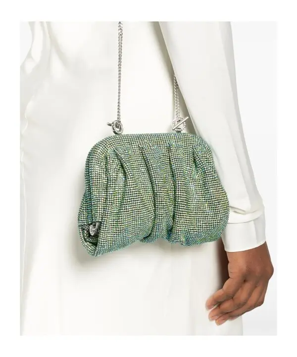 Benedetta Bruzziches Embellished Chain Shoulder Bag