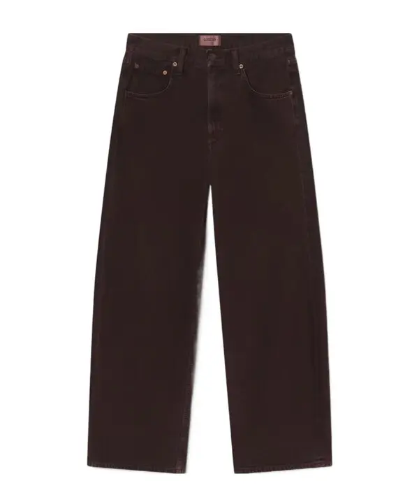 AGOLDE Wide Leg Denim Trousers