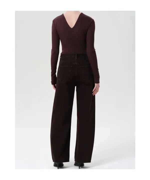 AGOLDE Wide Leg Denim Trousers