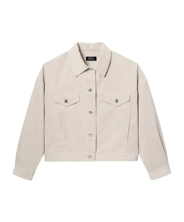 A.p.c. Cally Corduroy Jacket - Beige
