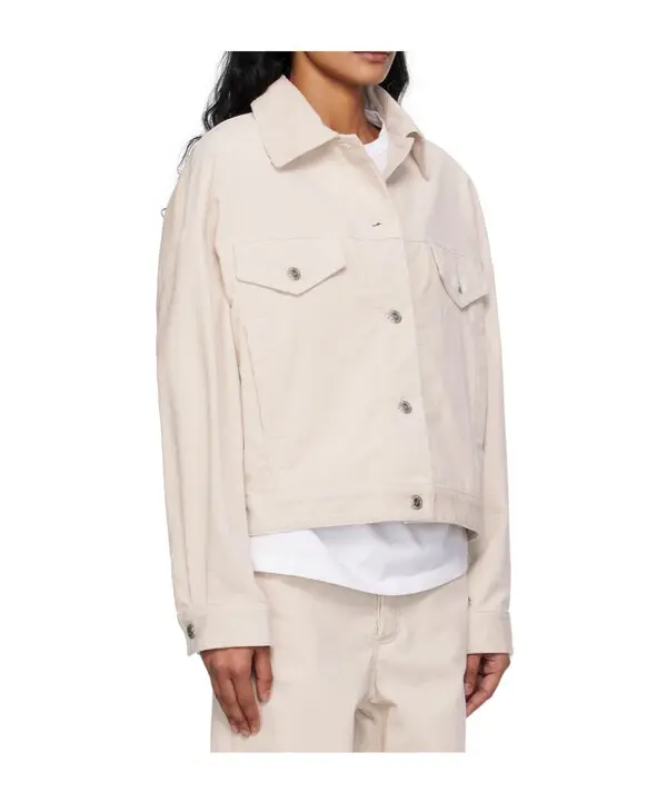 A.p.c. Cally Corduroy Jacket - Beige