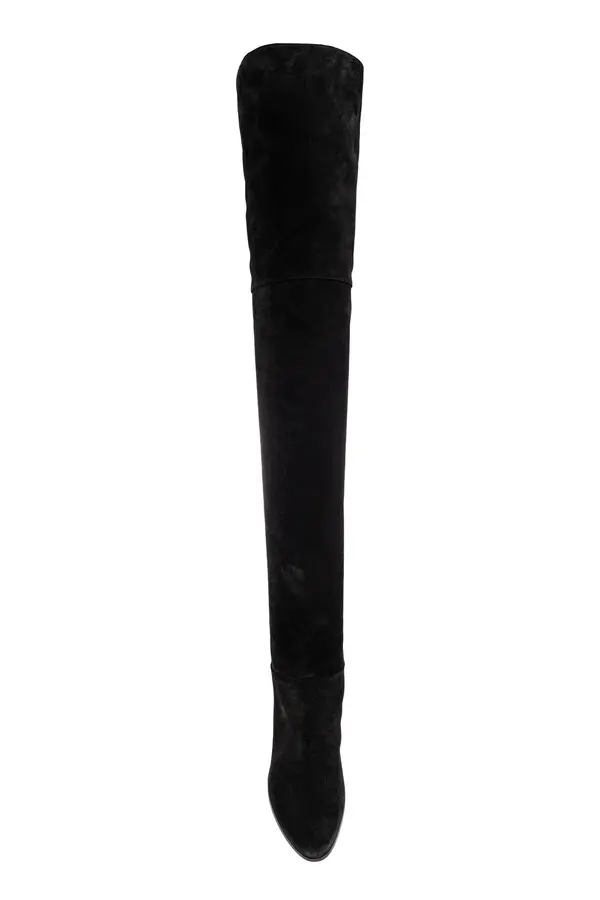 Chloé Knee-high Heeled Boots - Black