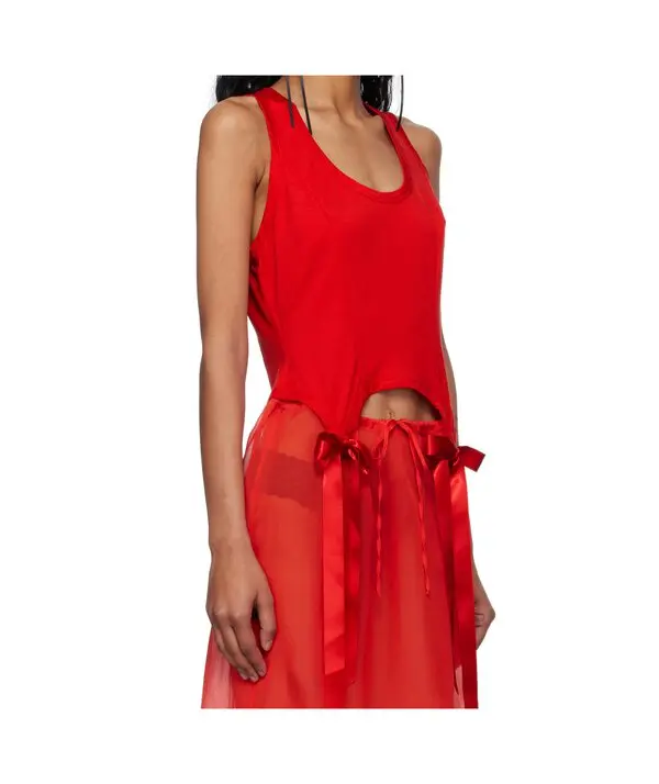 Simone Rocha Bow Detail Easy Vest