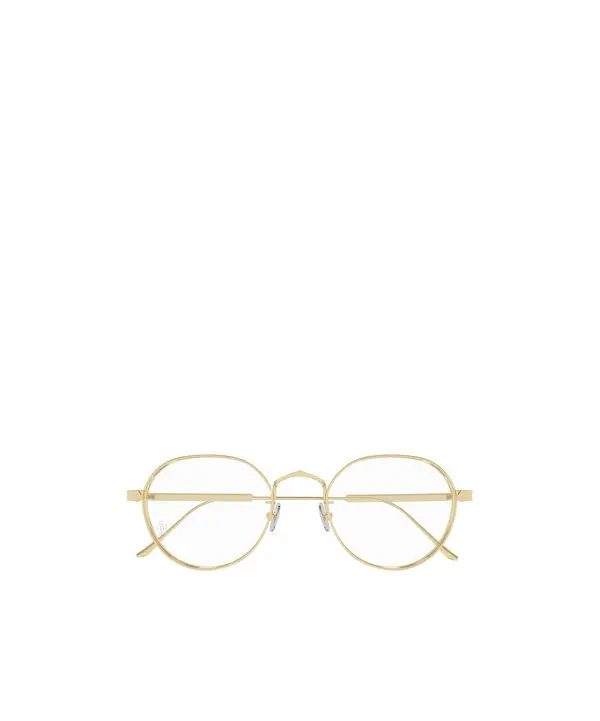 Cartier Oval Frame Glasses - Nude
