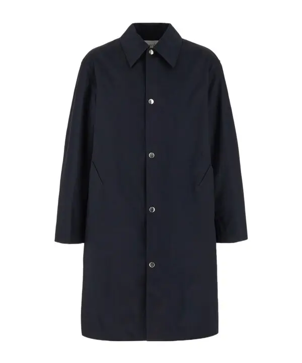 Ami Long-sleeved Coat - Black