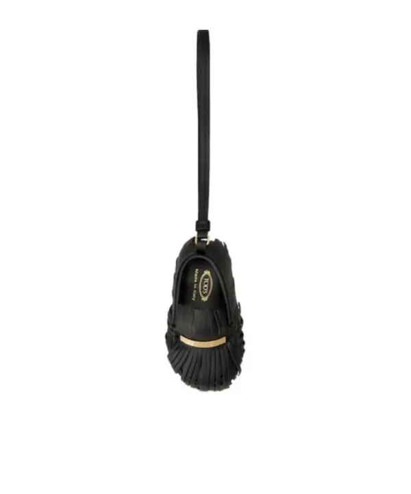 TOD'S Gommino Driving Shoe Charm - Black