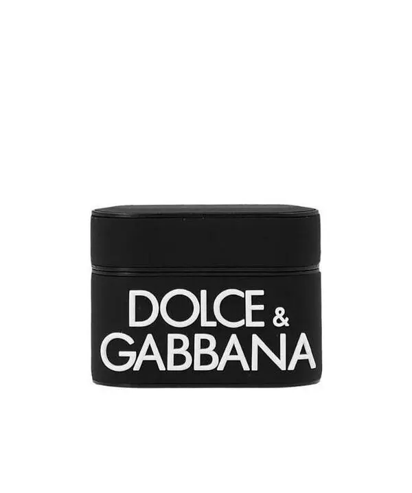 Dolce & Gabbana Dolce Gabbana Microinjection Logo Airpods Case - Black