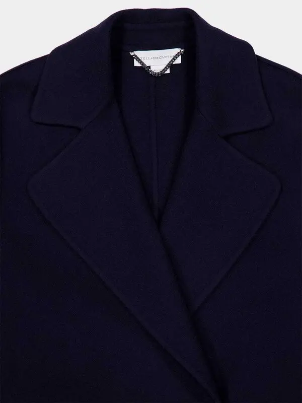 Stella McCartney Double-breasted Coat - Black