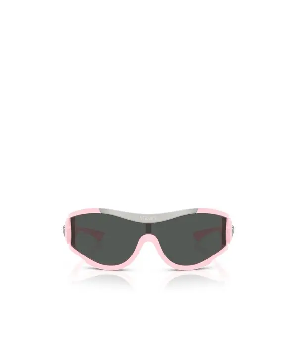 Versace Shield Frame Sunglasses - Black